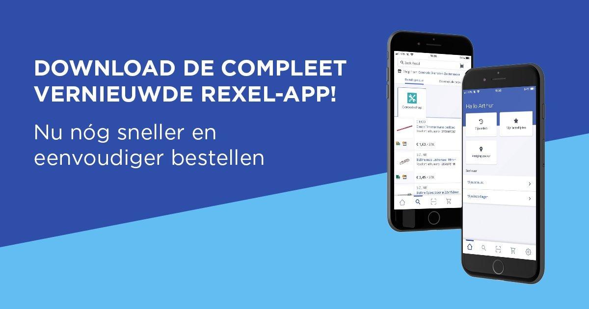 Rexel-app | Rexel | Elektrotechnische groothandel
