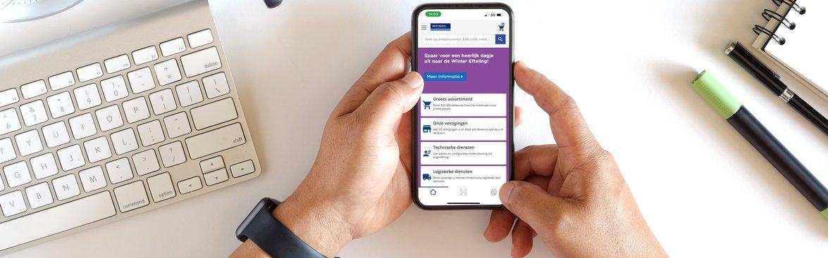 Rexel app | Rexel | Elektrotechnische groothandel