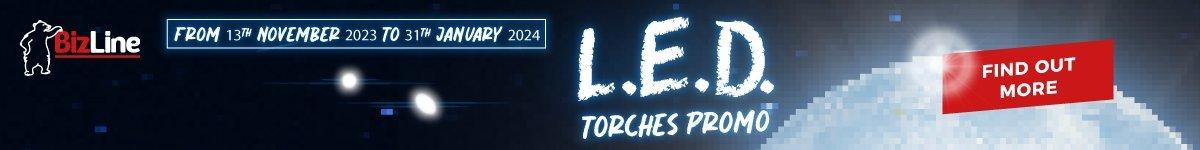 Bizline LED Torches Promotion | Rexel UK