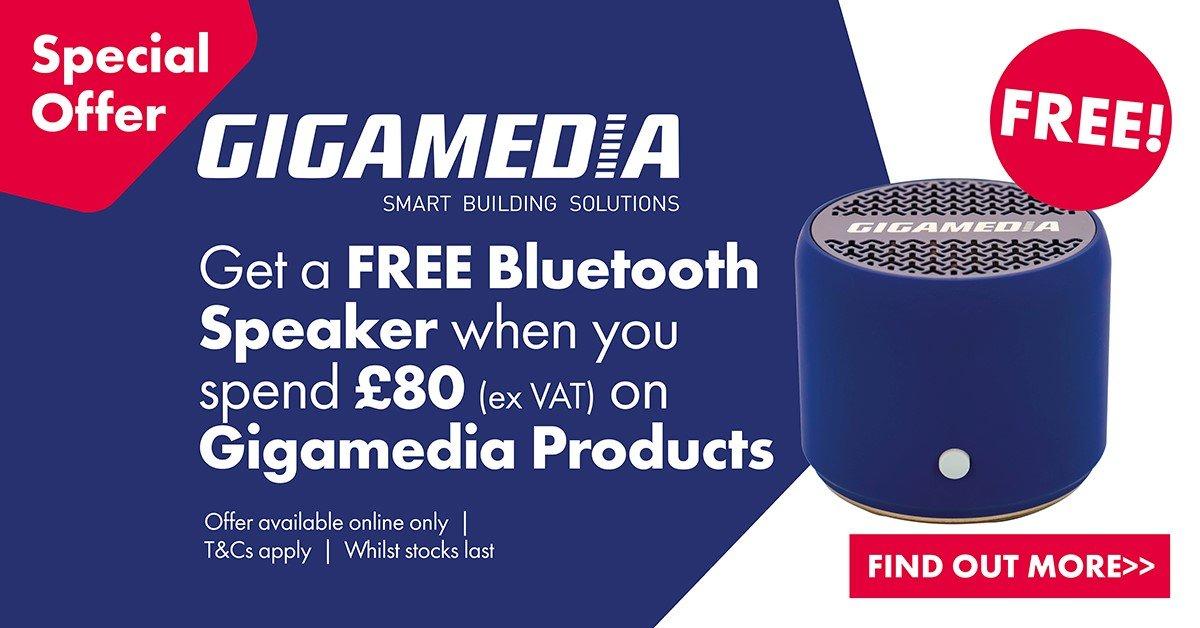 Gigamedia Free Speaker Offer | Rexel UK