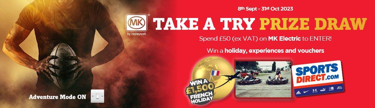 MK - Take a Try Prize draw | Rexel UK