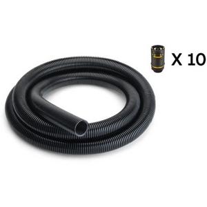 Adaptaflex | CP-AT34-BLY | CORRUGATED CONDUIT 34MM BLACK WITH 10 ...