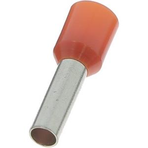 Buy Bizline BIZ225046 TERMINAL BOOTLACE FERRULE PIN 4MM2 PIN 10MM ORANGE 100PK Cable end sleeve Rexel Australia Electrical Supplies
