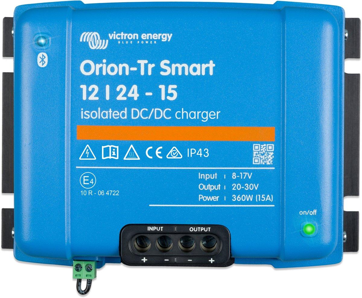 Victron Energy ORI122436120 | Orion-Tr Smart 12/24-15A (360W) Isolated ...
