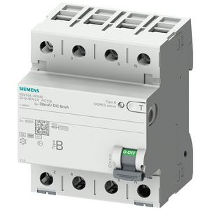 Siemens 5SV33474KK60 | FI-Schutzschalter 80A 4-polig 30mA Typ B ...
